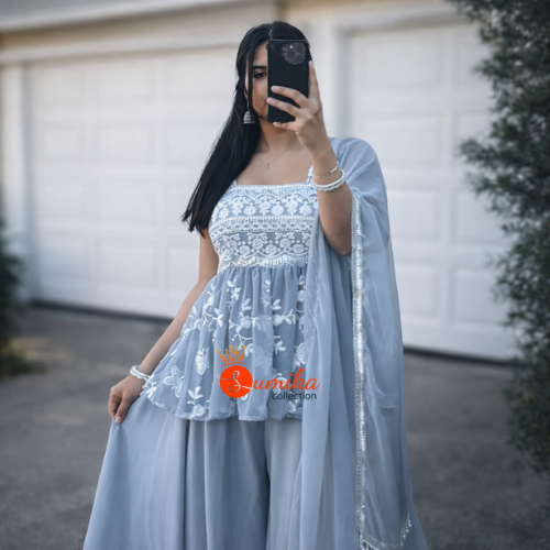 Sarara Set | Sumika Collection | Nepali Clothing Store in Cleveland Ohio