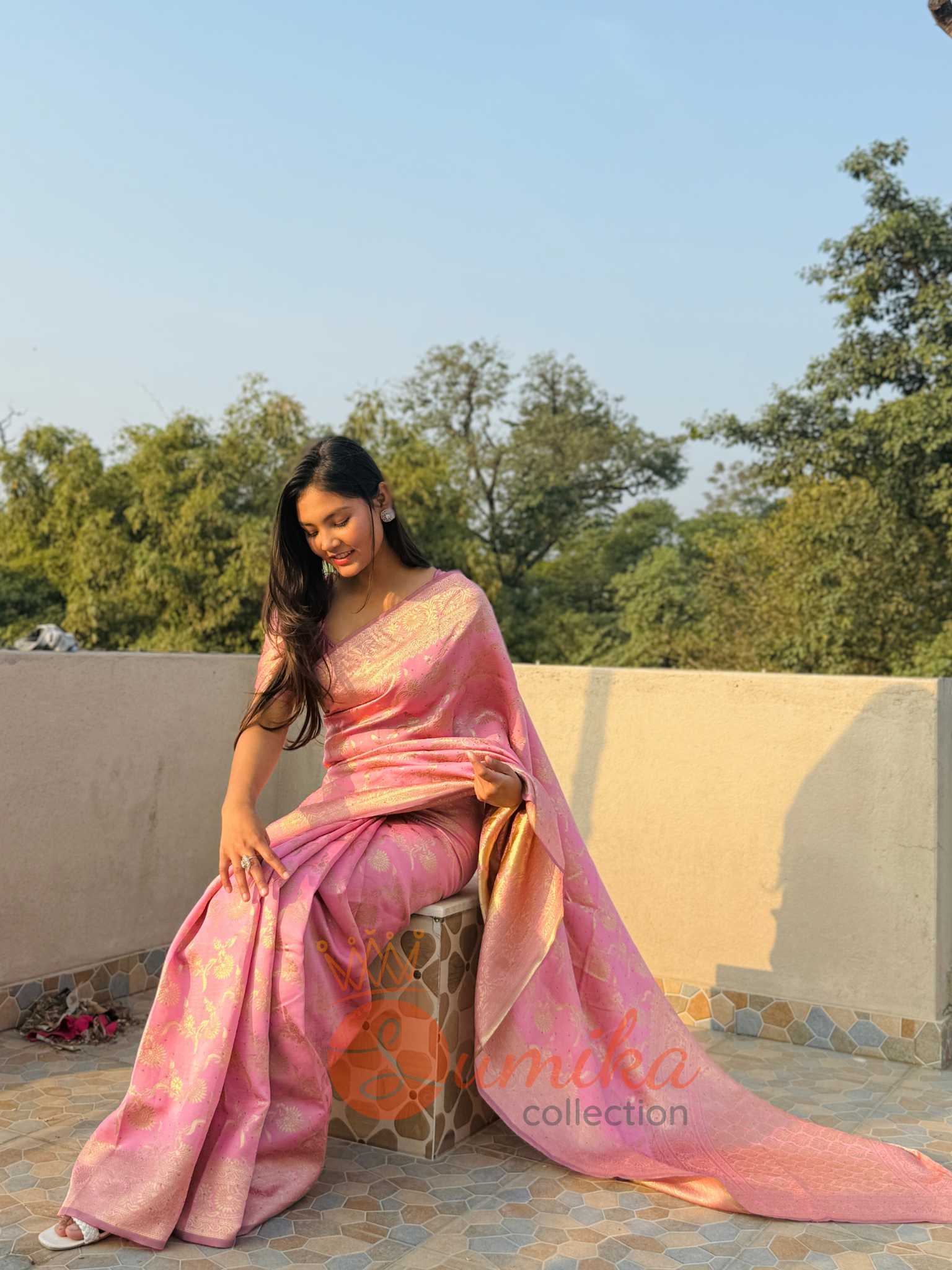 Dola Silk Saree Set | Nepali Clothing Store in Cleveland Ohio
